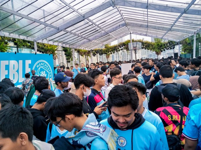 Ribuan Citizens Indonesia Rayakan Treble Trophy Tour dari Manchester City